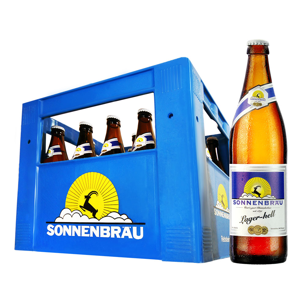 Sonnenbräu Harasse & Fässer